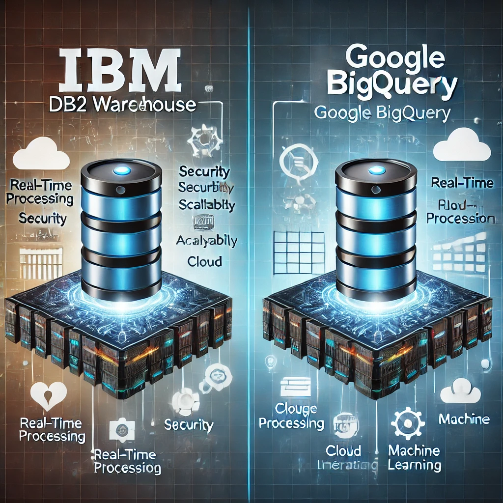 IBM DB2 vs. Google BigQuery: key differences 2024 | Orchestra